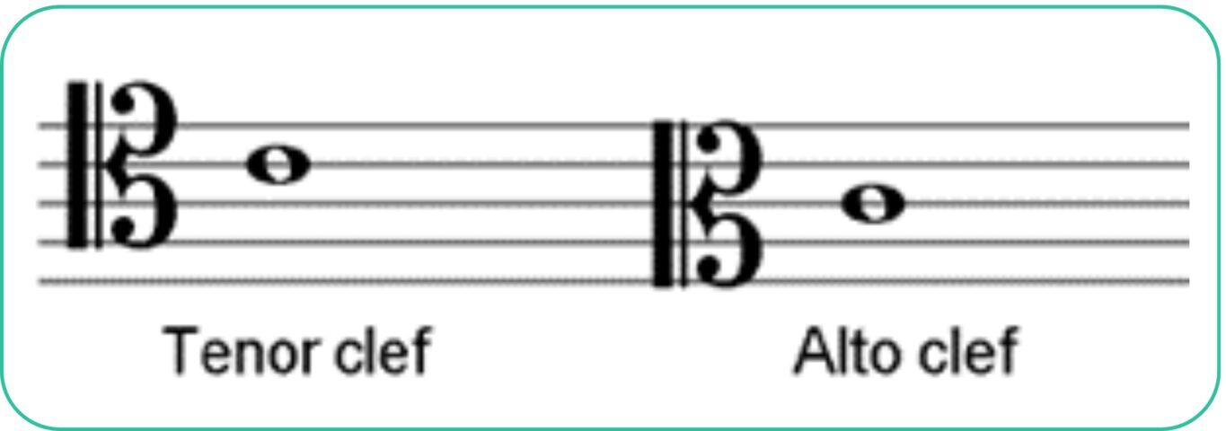 The basics of alto clef notes and notation | Skoove