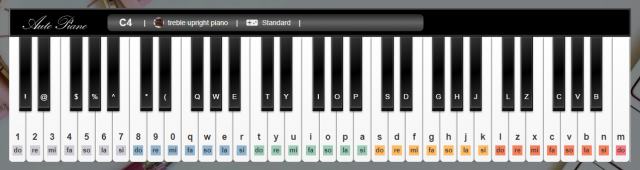 Virtual piano: play online piano keyboard