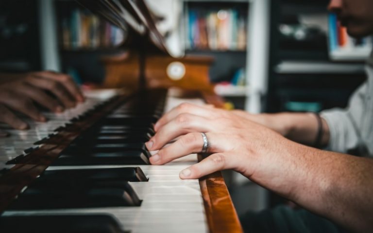 What is polyphonic texture in music?